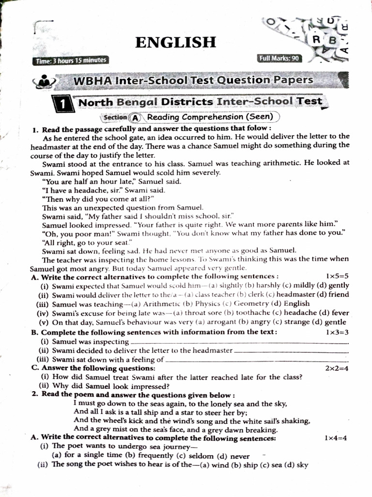 10 Class - 1 2023 | PDF