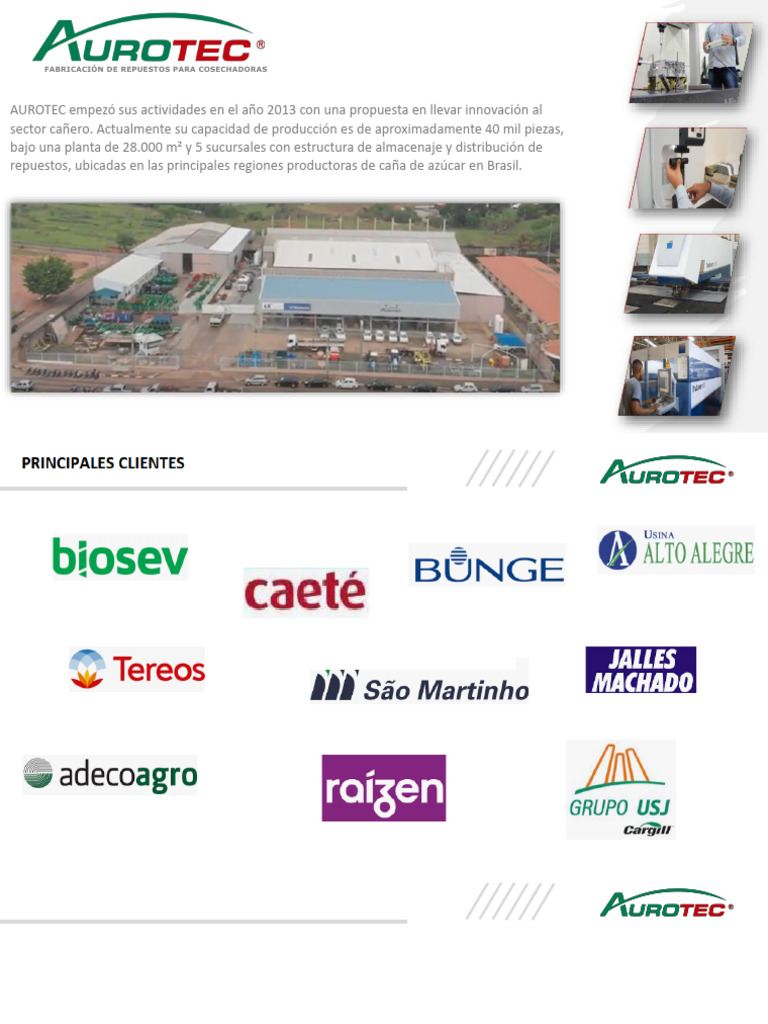 Repuestos Aurotec de Alta Durabilidad - John Deere | PDF | Acero ...