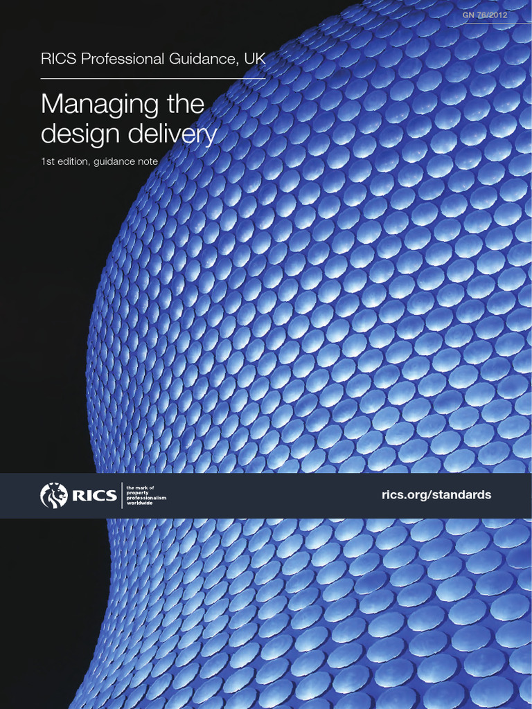 Managing The Design Delivery 1st Edition Rics | PDF | Project ...