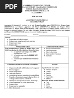 CXC Foods Portfolio Sample | PDF | Career & Growth