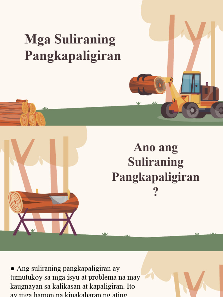 Mga Suliraning Pangkapaligiran | PDF