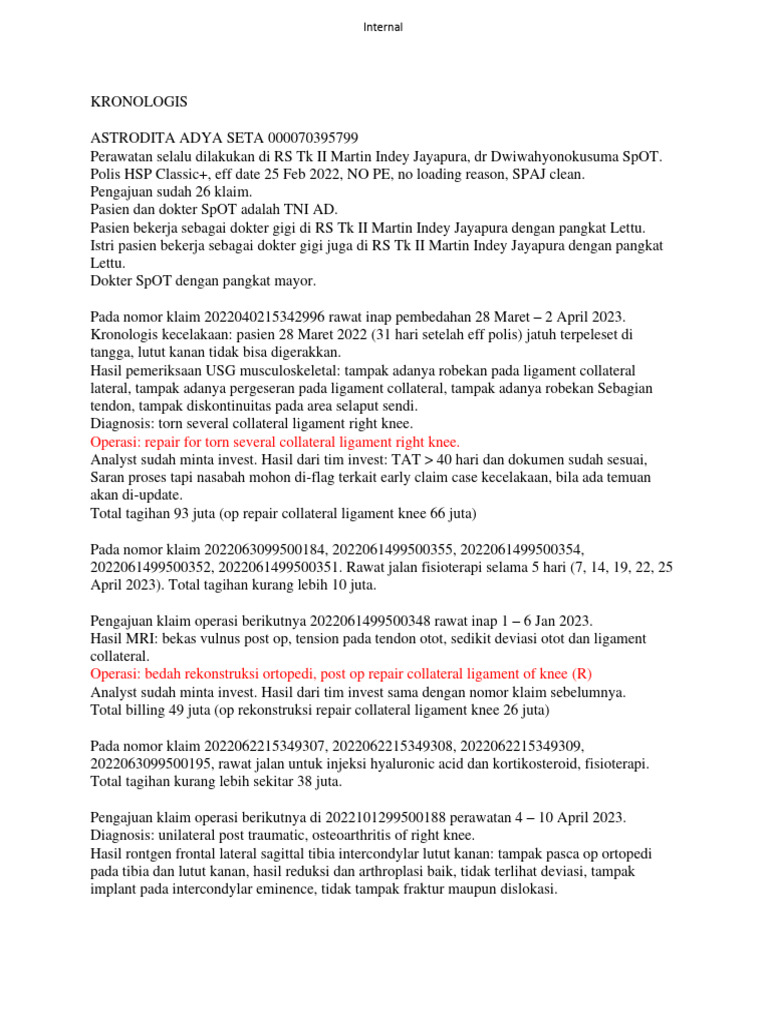 Kronologis Astrodita Adya Seta | PDF