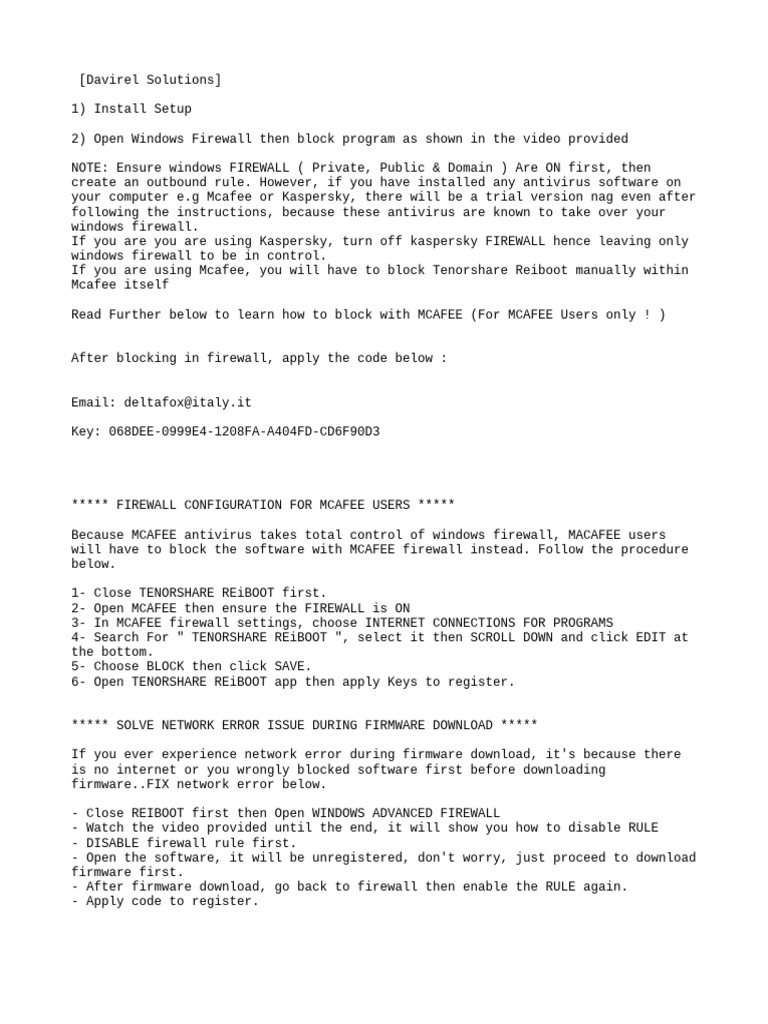 Read Me (IMPORTANT) | PDF