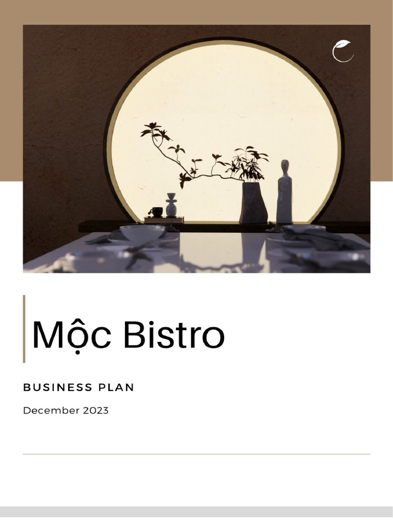 Chapter 1 Moc Bistro | PDF | Value Added Tax | Japanese Cuisine