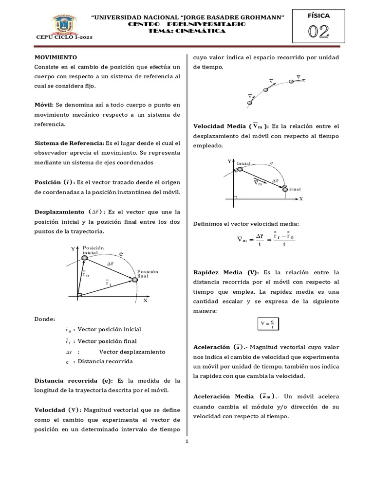 PRACTICA N°02 FISICA - CON CLAVES | PDF