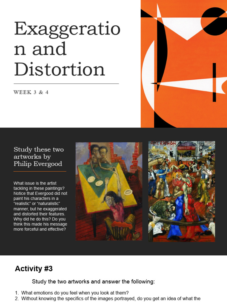 Exaggeration and Distortion | PDF