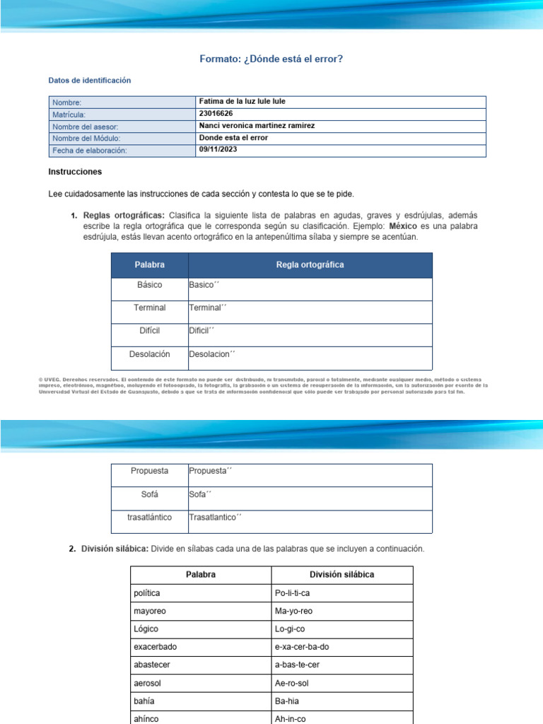 OYR EA2 Formato | PDF | Información
