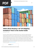 ISO Shipping Container Size Codes | PDF | Supply Chain Management | Tools