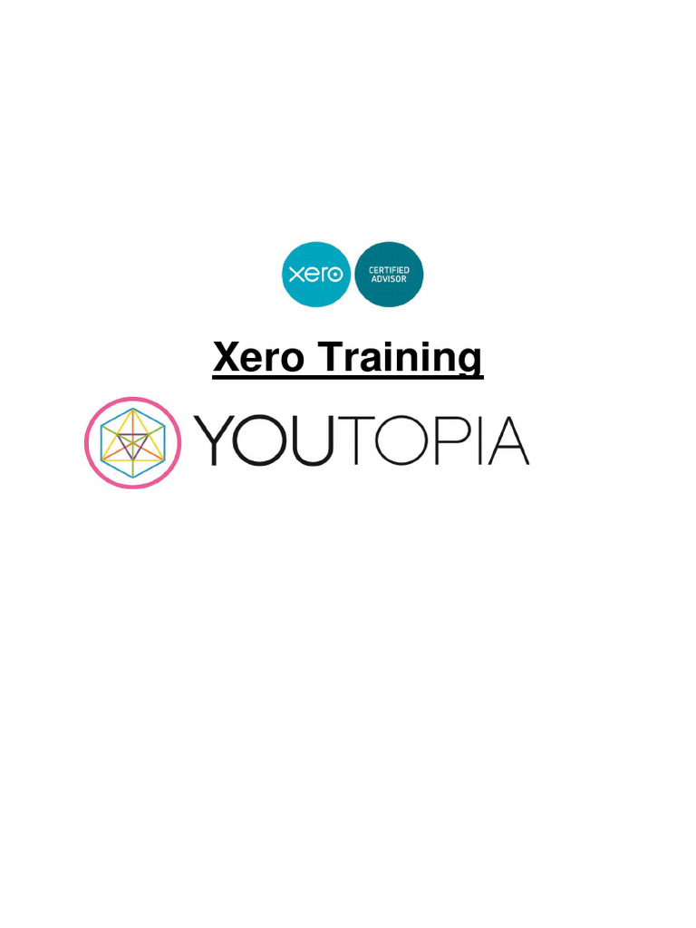 Xero Training Manual | PDF