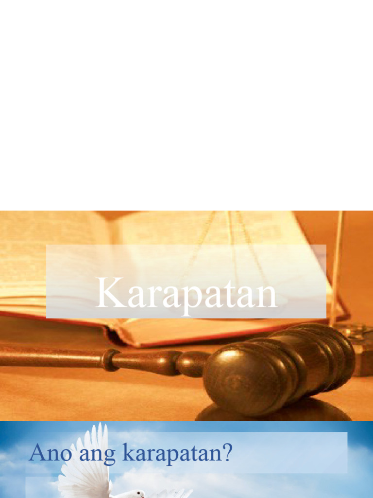 kARAPATAN AT TUNGKULIN-Week 1 | PDF