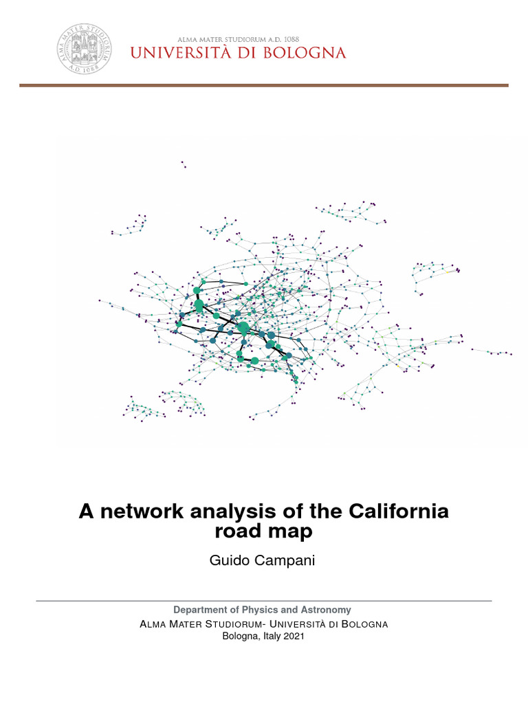 Complex - Network - Campani-Califonia - Road - Map | PDF | Theoretical Computer Science ...