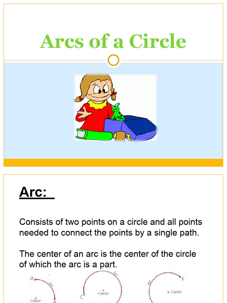 Geometry 10.3 Arcs of A Circle | PDF | Science & Mathematics