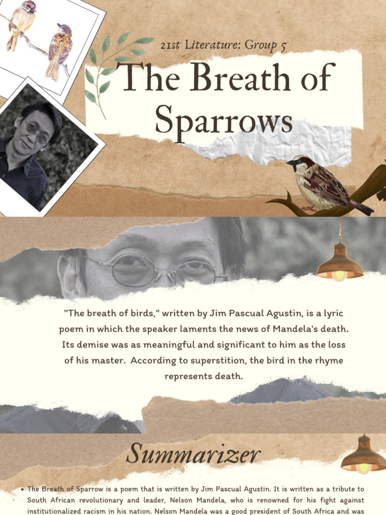 The Breath of Sparrows | PDF | Poetry | Nelson Mandela