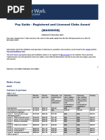 Wage Sheet Woolworths 2024 | PDF | Overtime | Working Conditions