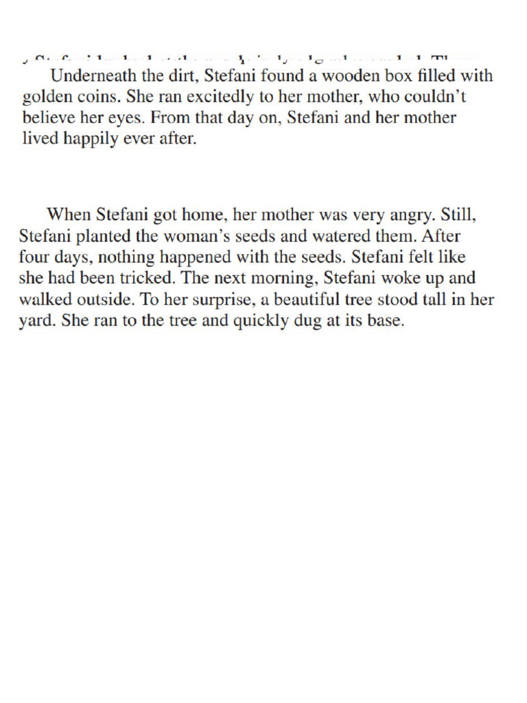 Grade 4 Writing Model | PDF