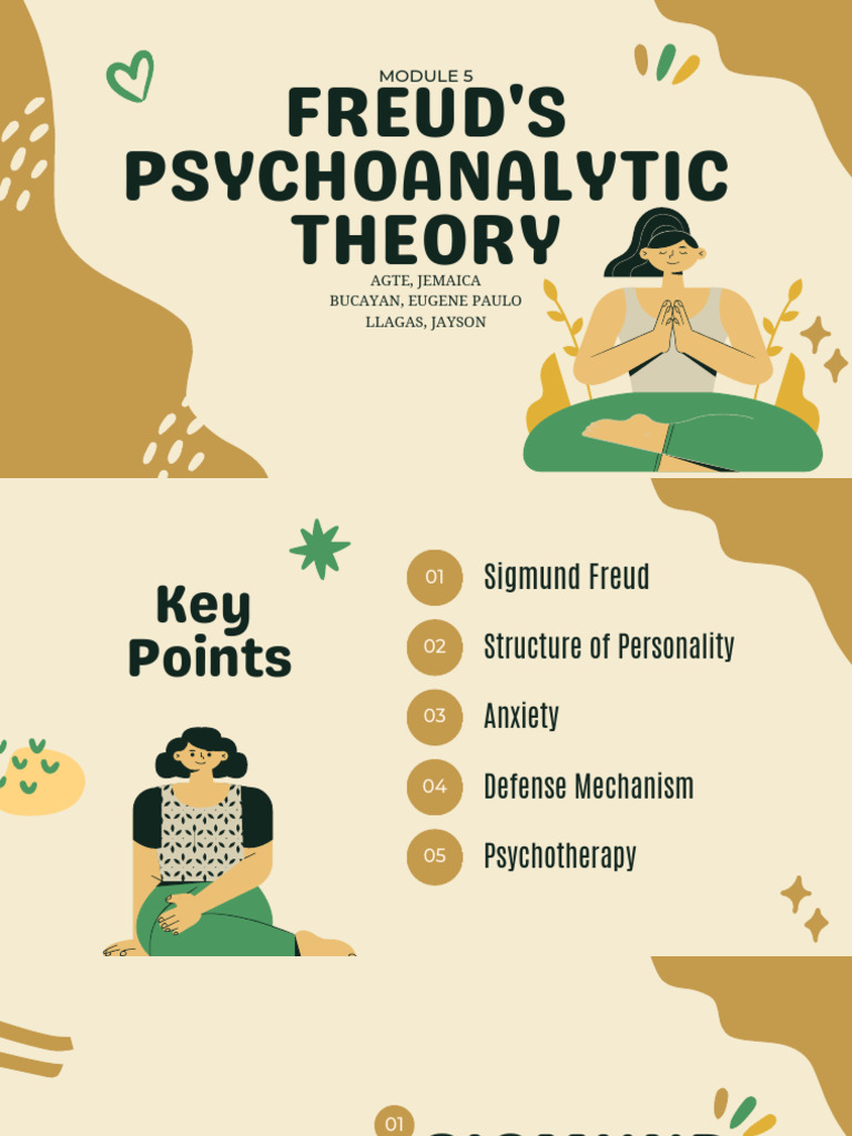 FREUD'S PSYCHOANALYTIC THEORY | PDF | Id | Psychoanalysis