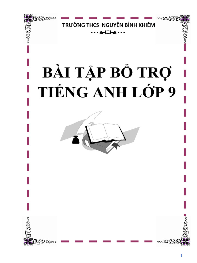 BT Bo Tro Anh 9 M I | PDF