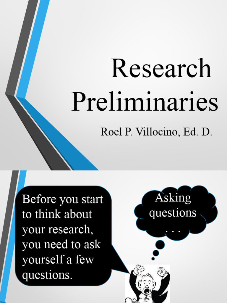 Research Preliminaries | Download Free PDF | Psychology | Psychological ...