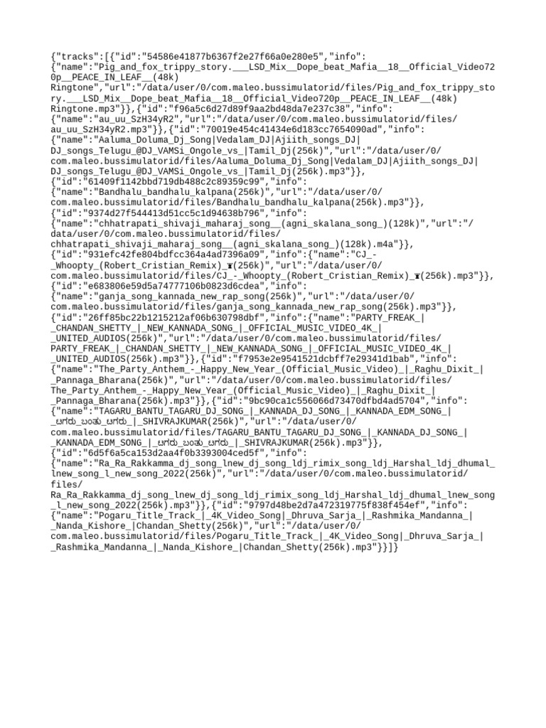 Tracks | PDF | Computing | Software