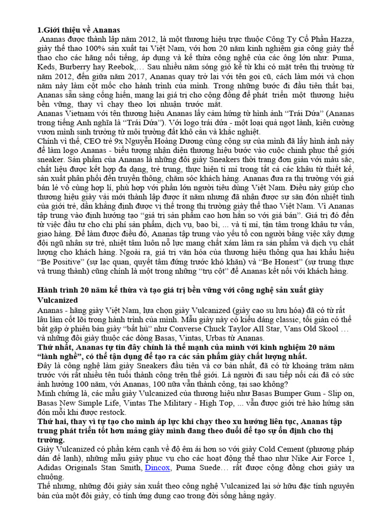 ananas 3 chương đầu | PDF