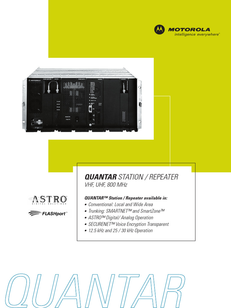 Quantar V U 8 Brochure | PDF