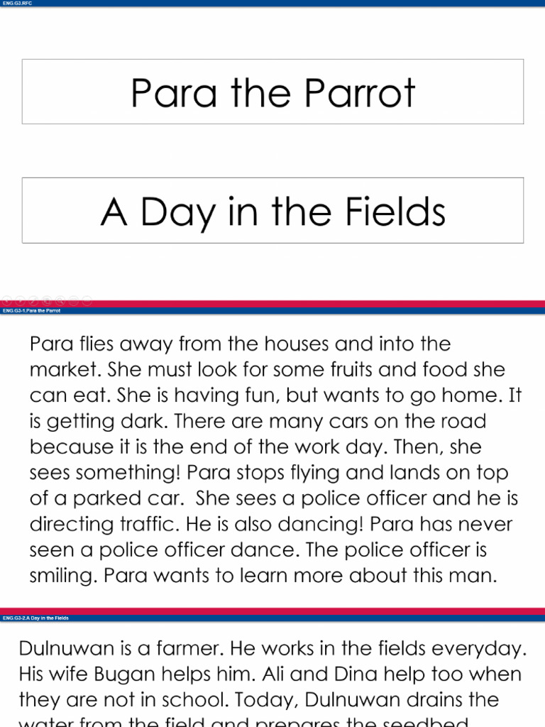 English-G3.LS-PRACTICE | PDF