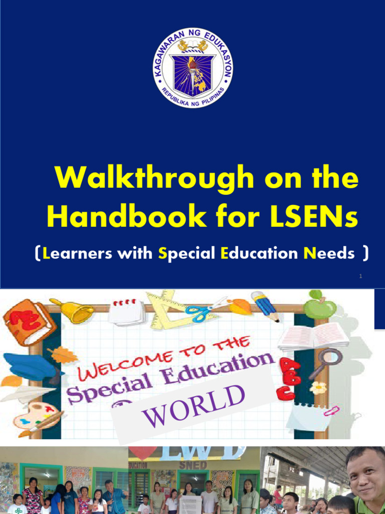 Division Walkthrough On Lsen 1 | PDF | Disability | Intellectual Disability