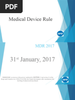 MDR 2017 Forms and Rules Overview | PDF | Medical Device | Physical ...