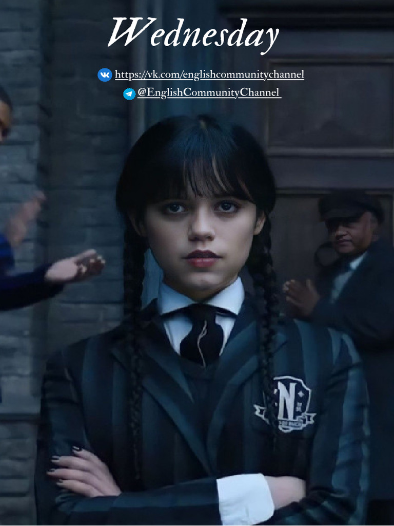 Wednesday Worksheet By Englishcommunitychannel Pdf