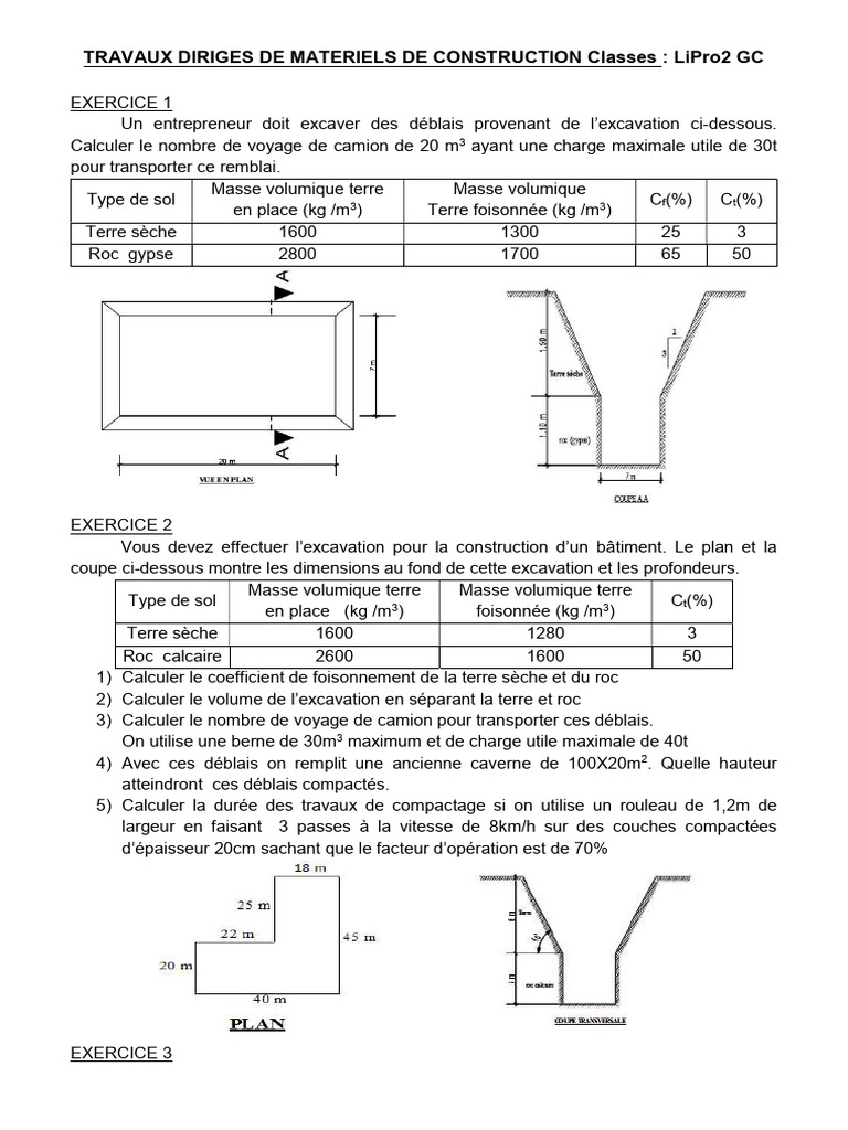 TD Materiaux de Construction | PDF | Maison et jardin