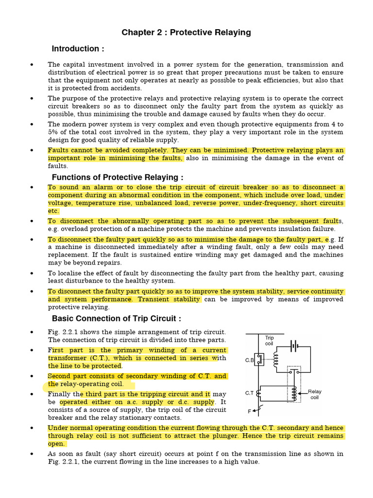 Understanding Protective Relaying Systems | PDF