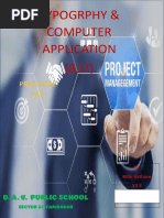 Class 11 English PROJECT SCHOOL CERTIFICATE | PDF