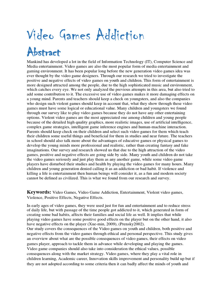 ALS English Project | PDF