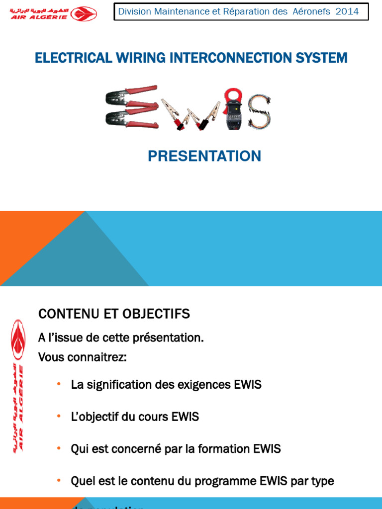 Formation EWIS : Systèmes câblages aéronautiques | PDF | Affaires ...