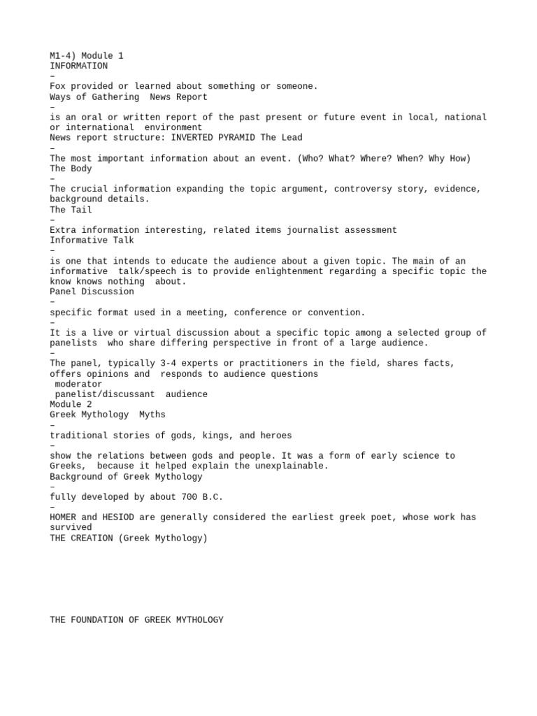 English Q1 Reviewer M1 4 1 | PDF | Fallacy | Chart