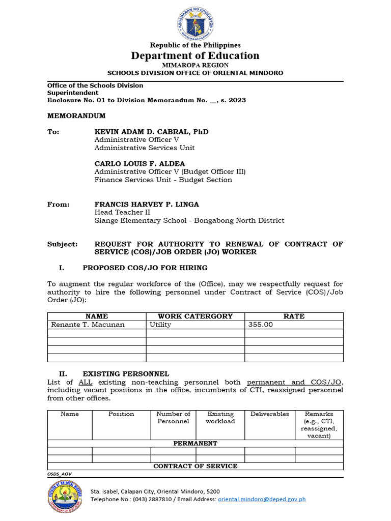 Enclosure No 1 - DM137S.2023 | PDF