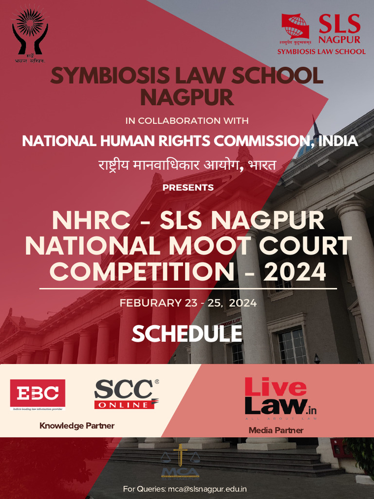 Schedule NHRC Sls NMCC 2024 | PDF