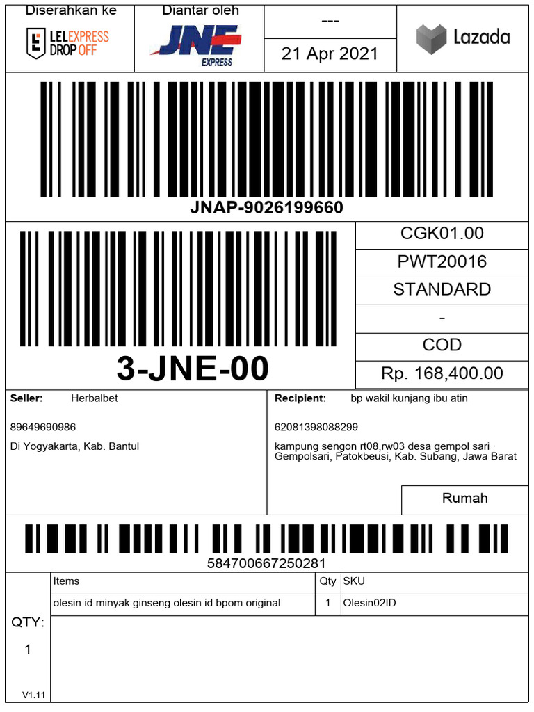 BP Wakil Kunjang Ibu Atin + 6 Lainnya | PDF