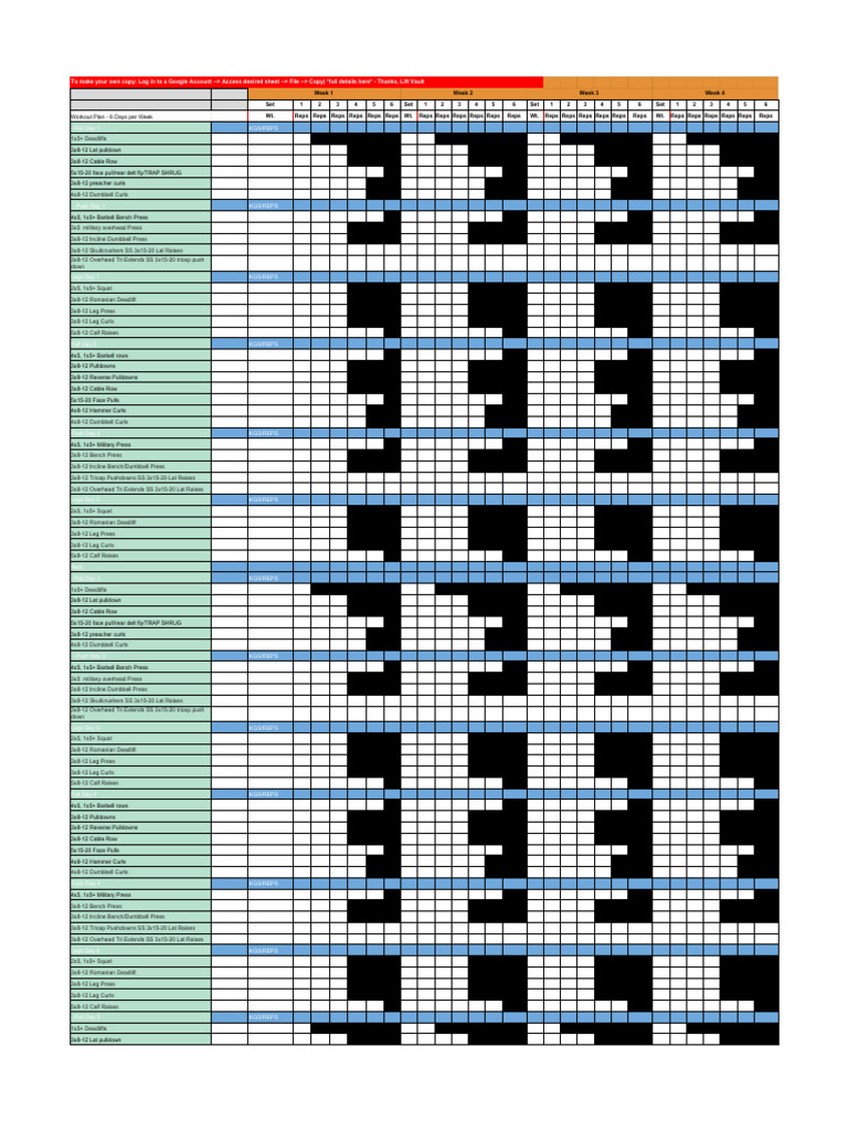 PHUL Template 2019 | PDF