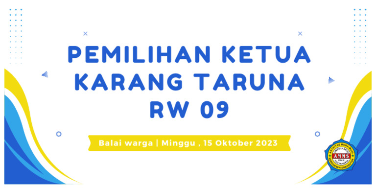Banner Pemilihan Karang Taruna | PDF