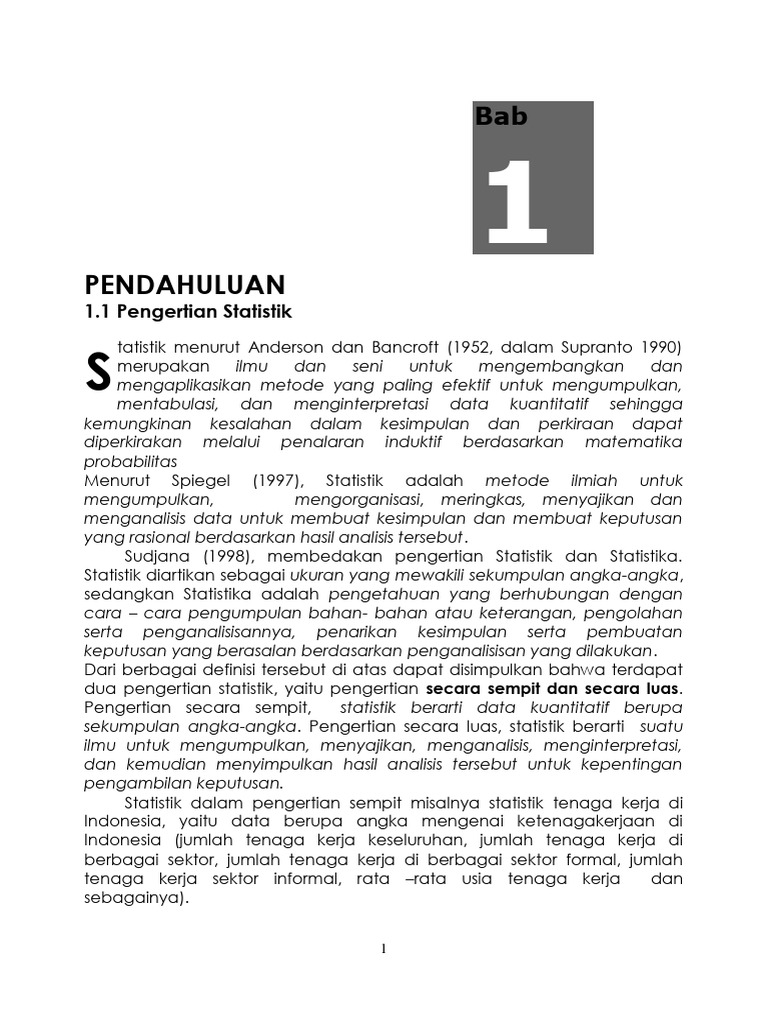 STATISTIKA DALAM AGAMA ISLAM (1) - SDH Digabung-6-26 | PDF