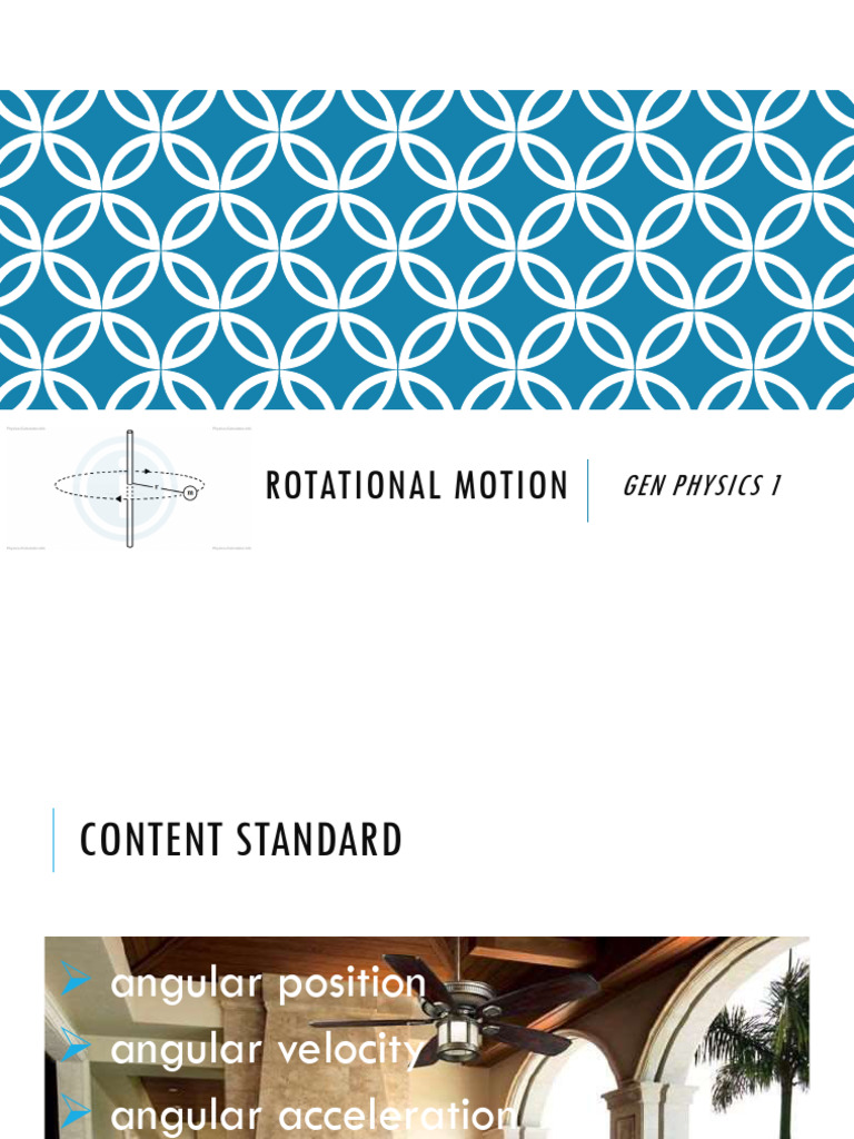 Rotational Motion Handout - 2023 | PDF | Science & Mathematics