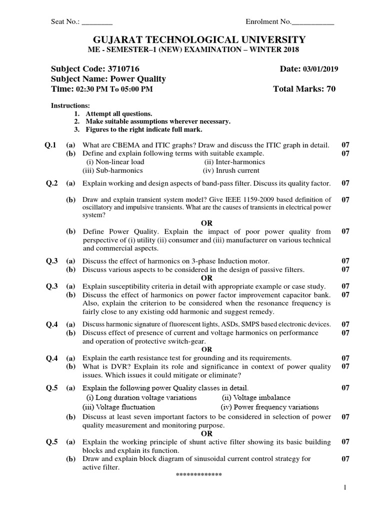 Gujarat Technological University: Subject Code: 3710716 Date: Subject ...