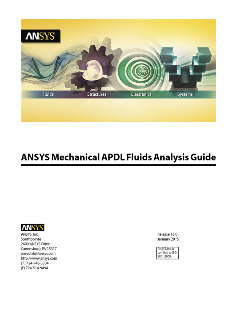 ANSYS Mechanical APDL Fluids Analysis Guide | PDF | Trademark | License