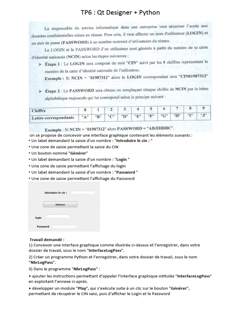 Interface Graphique avec Qt Designer | PDF | Ordinateurs