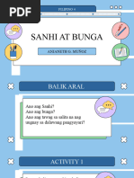 Sanhi at Bunga Worksheet | PDF