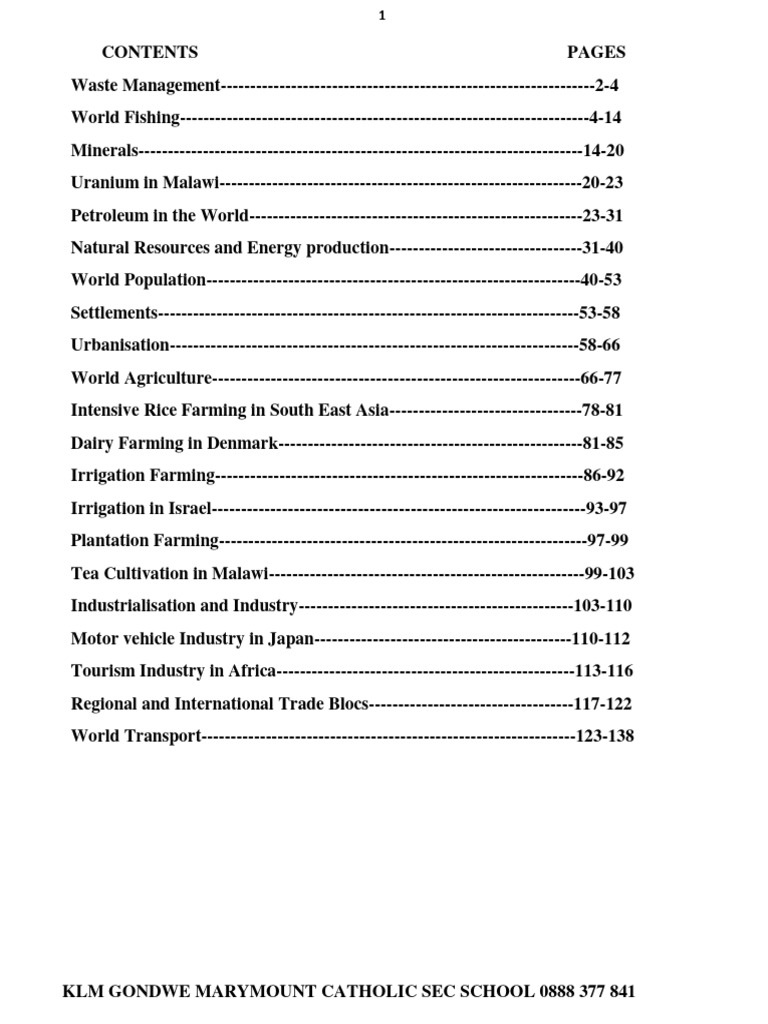 Human Geography Book 4 Overview | PDF | Mining | Petroleum