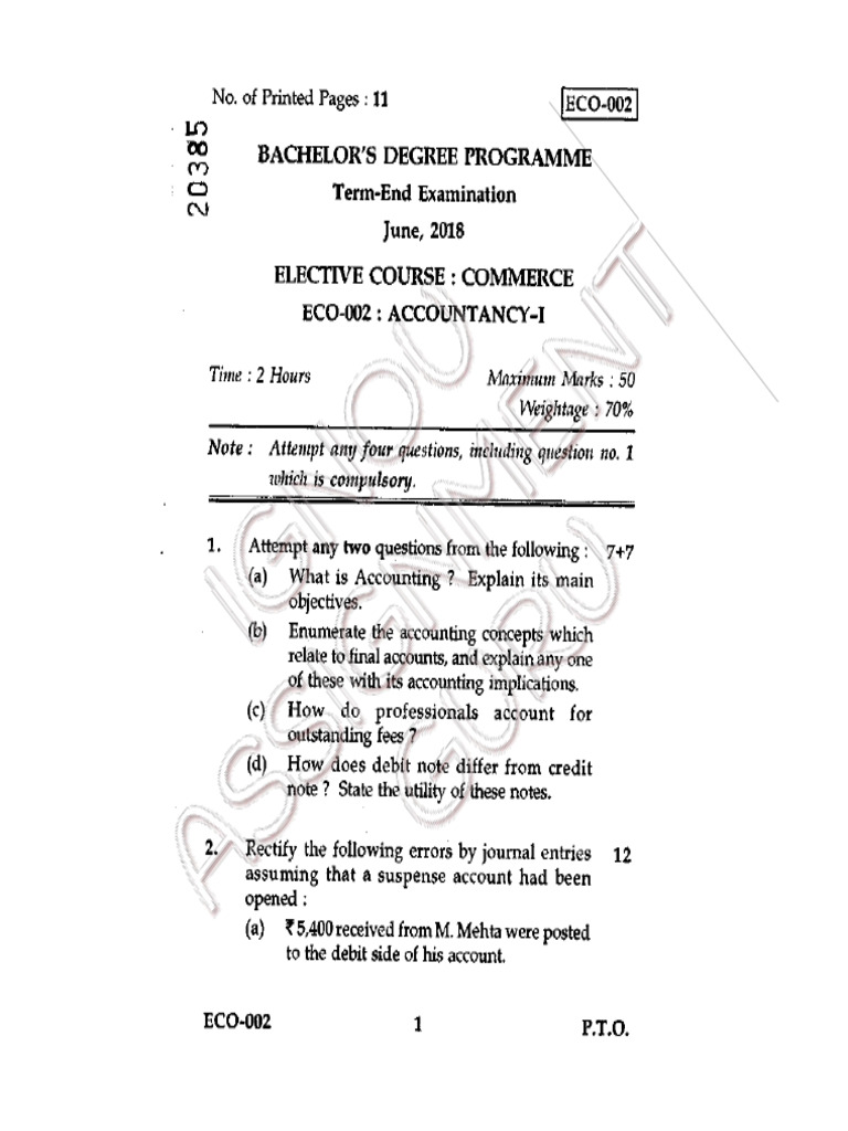 ECO-2 - ENG-J18 - Compressed | PDF | Expense | Business