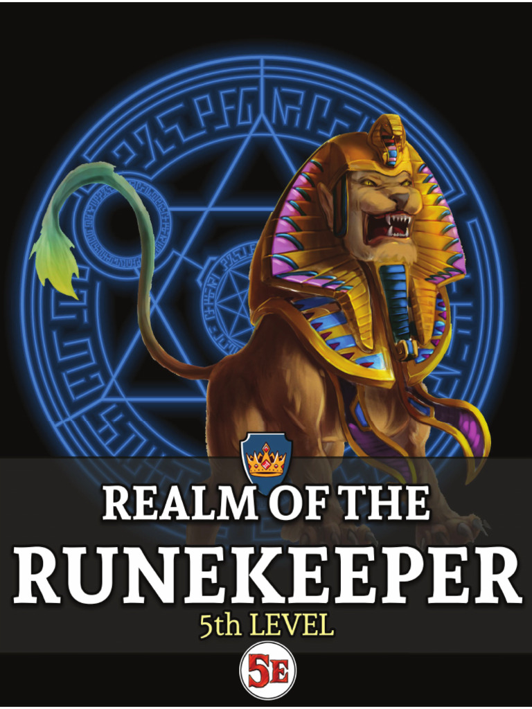 Realm of The Rune Keeper v1.1 | PDF