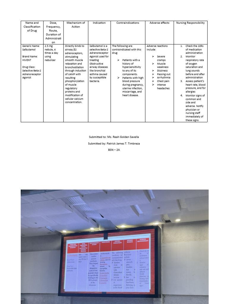 Drug Study | PDF | Drugs | Pharmacology